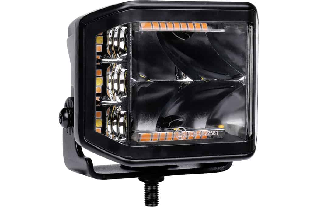 Jet Black Series Side Shooter Kit with Amber Warning Light - NJSS2EMAW ...