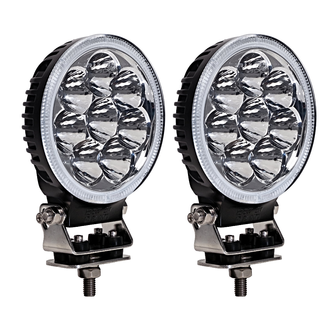 5" Round ECE OSRAM LED Driving Light (Pair) - N4024EM – Northern Light Bars
